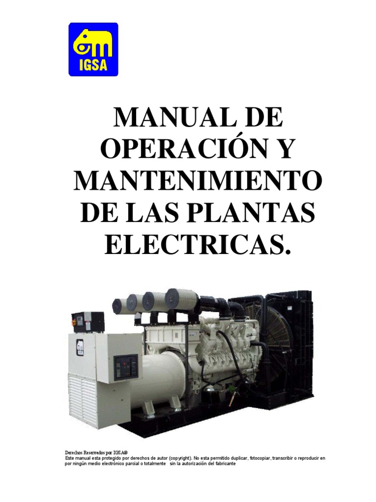 Manual IGSA | PDF | Lubricante | Motor de combustión interna