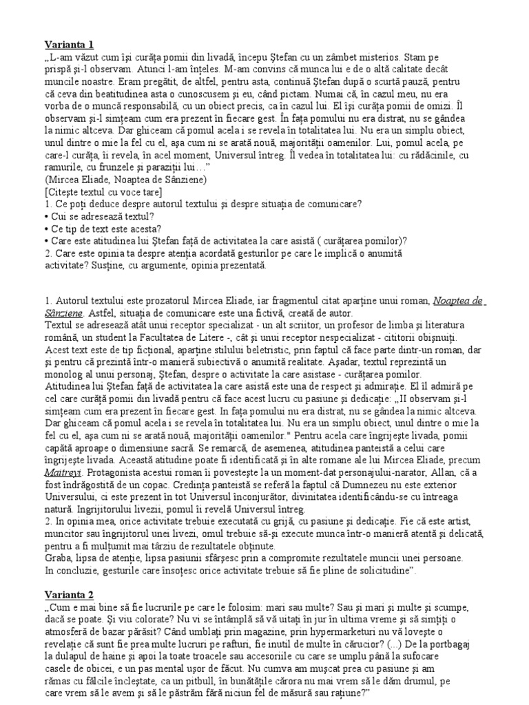 Romana Oral | PDF
