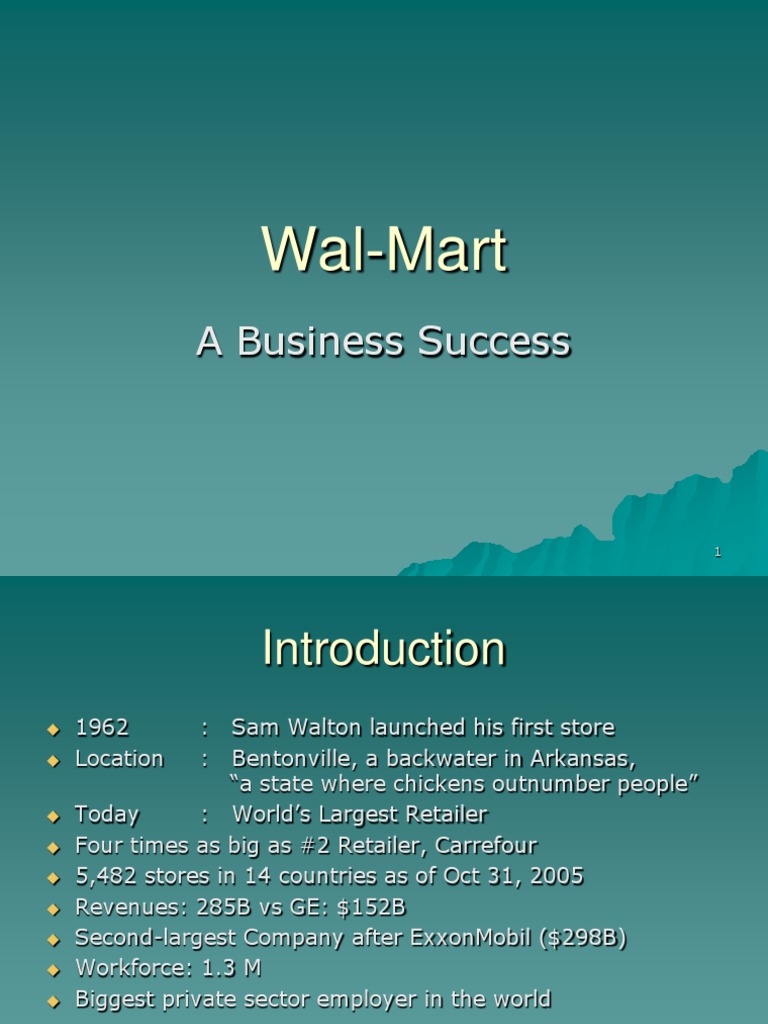 Walmart | PDF | Walmart | Inventory
