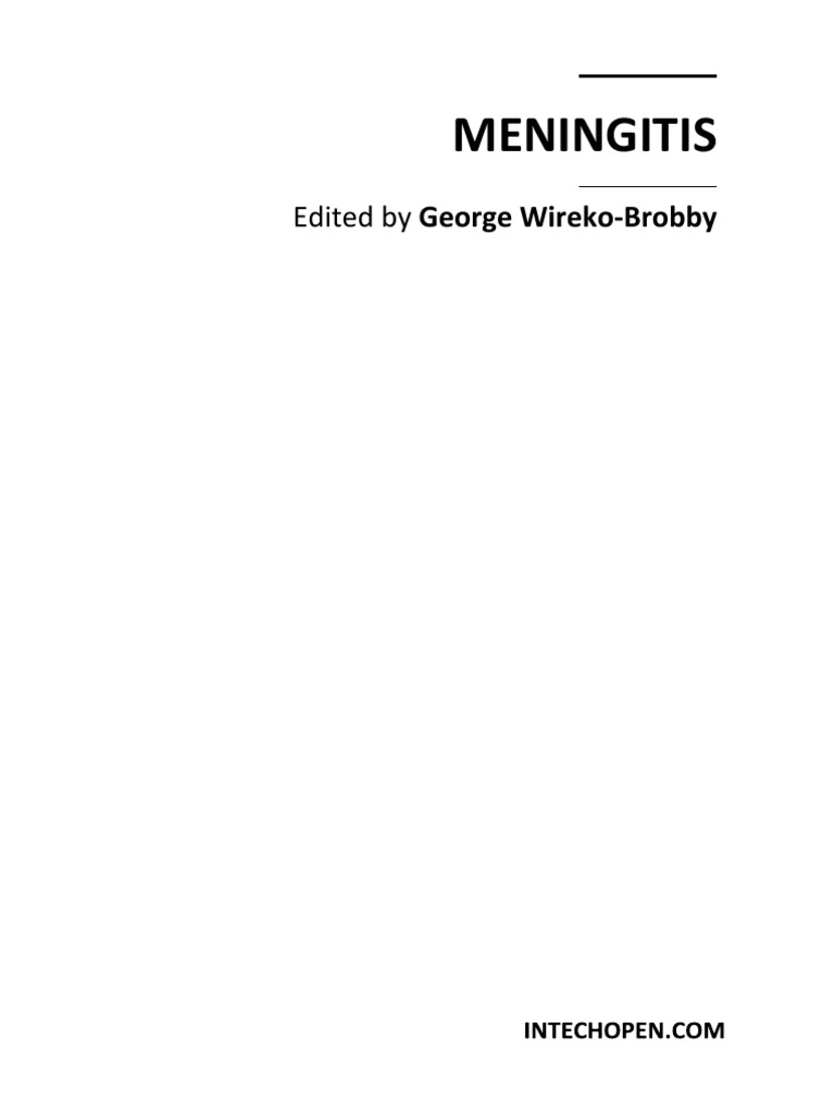Meningitis | PDF | Meningitis | Hearing Loss