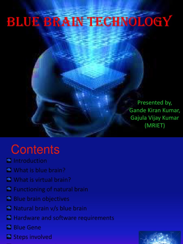 Blue Brain Technology | Supercomputer | Brain