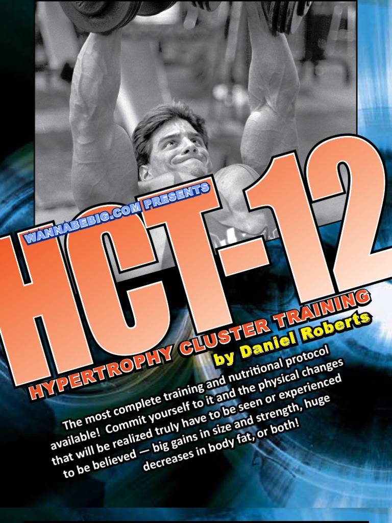 Hypertrophy Cluster Training HCT-12 | PDF | Strength Training | Muscle