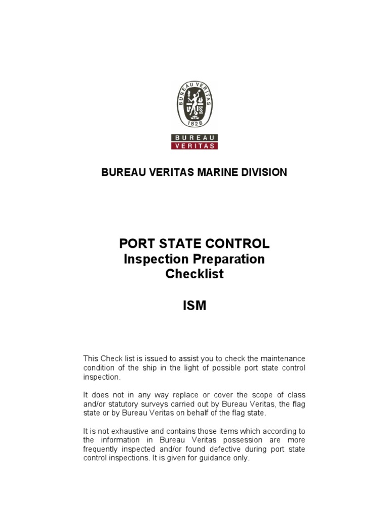 9 - Checklist for PSC inspections - ISM.pdf