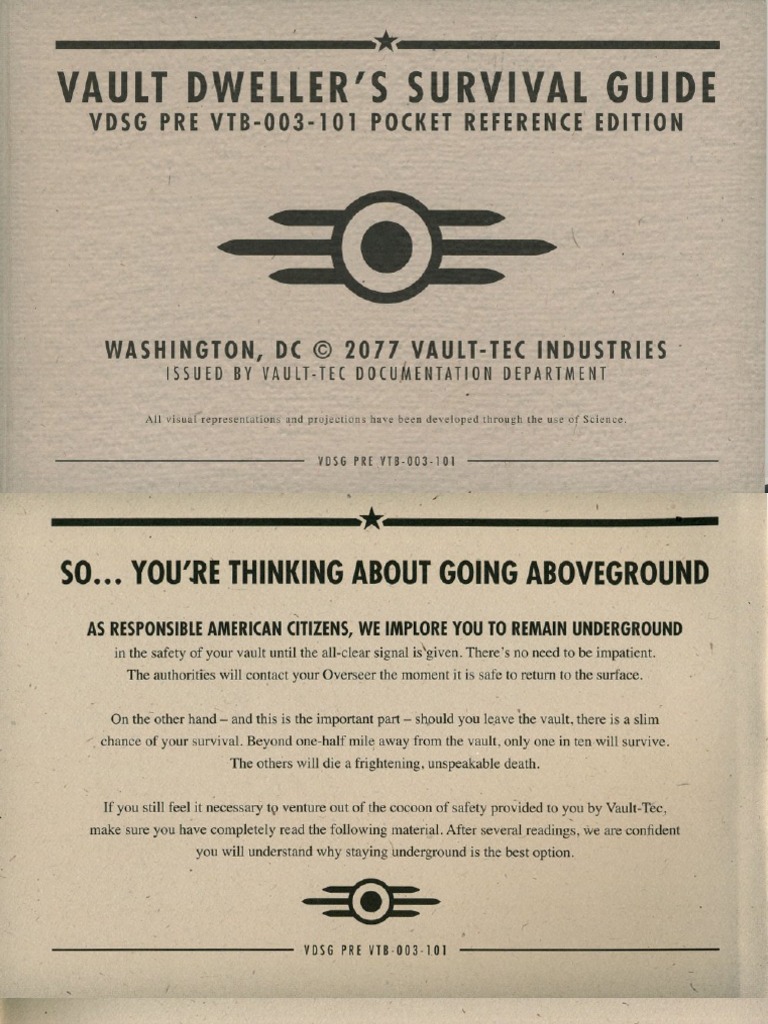 Vault Dweller's Survival Guide