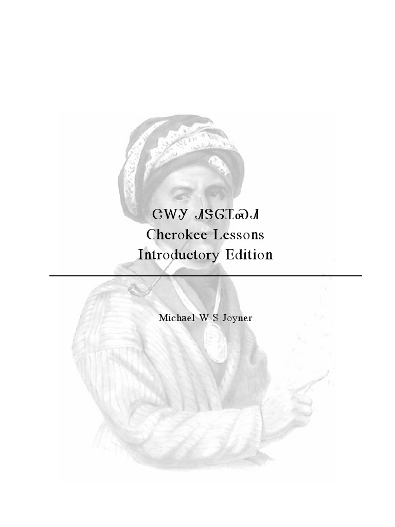 Cherokee Lessons | PDF | Flashcard | Grammar