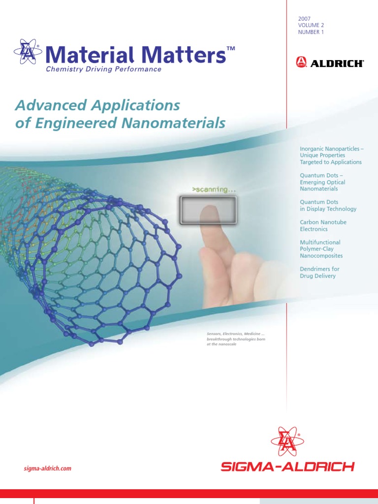 Advanced Applications of Engineered Nanomaterials - Material Matters ...