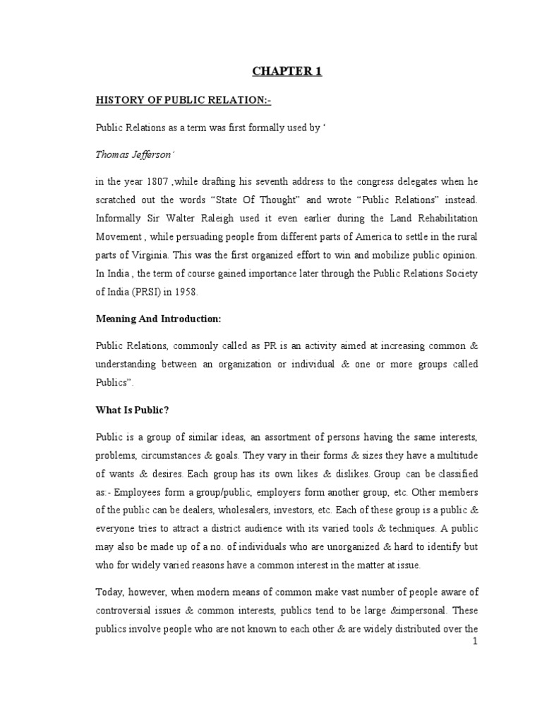 Design of Study | Download Free PDF | Public Relations | Employment