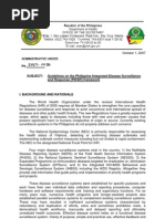 Philippine Integrated Disease Surveillance and Response (Pidsr) "PIDSR ...