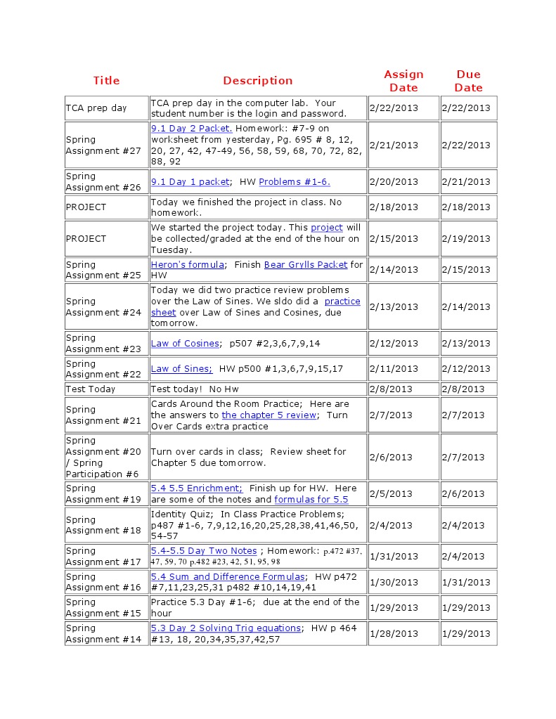 Pre-Calculus Homework | PDF | Trigonometric Functions | Homework