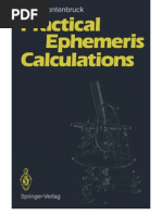 Jean Meeus - Astronomical Algorithms - (1998) PDF | PDF