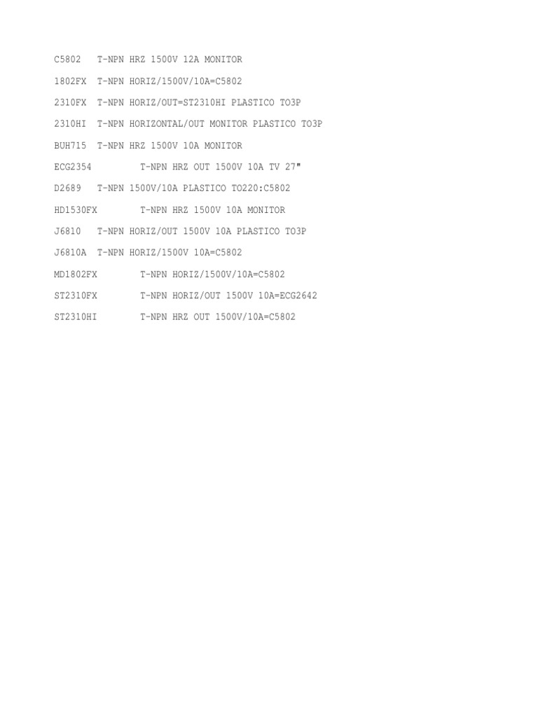 Transistor C5802 PDF | PDF