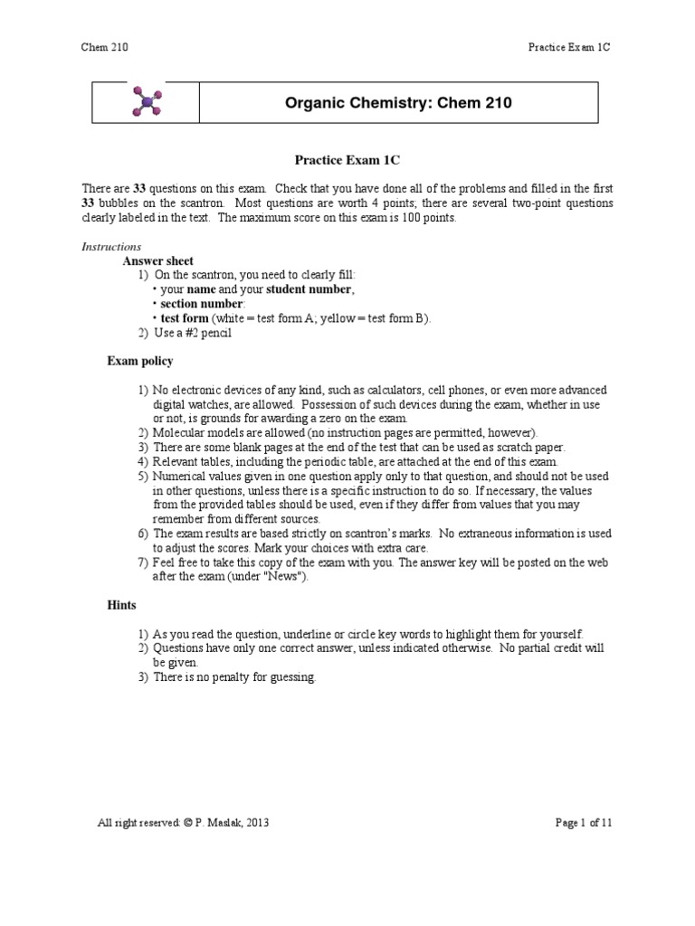 Practice 1C | PDF | Atoms | Chemistry