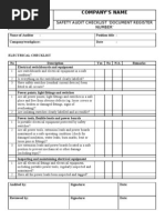 Workplace OHS Inspection Checklist | PDF | Personal Protective ...
