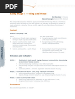 K-5 Music Curriculum Overview | PDF | Singing | Sound