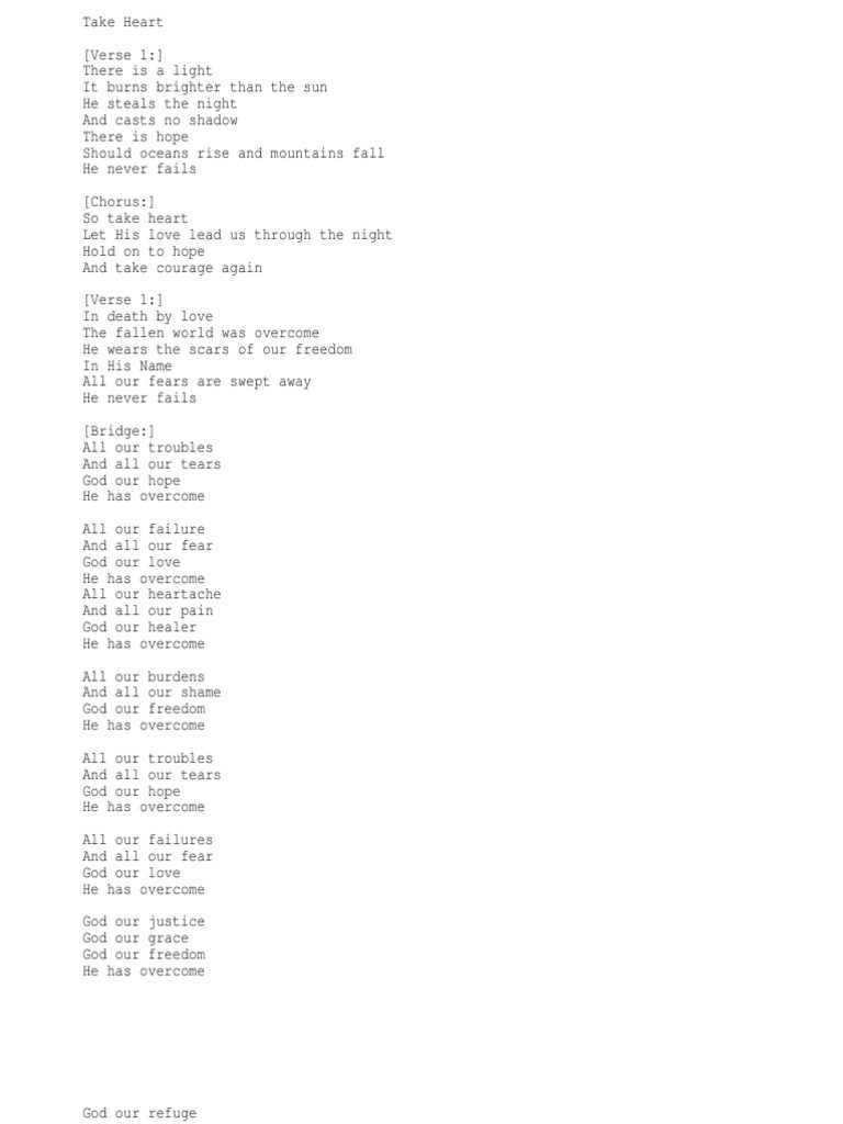 Aftermath | PDF | Song Structure | Jesus