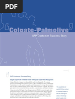 Case Study Colgate Palmolive | PDF | Supply Chain Management | Supply Chain