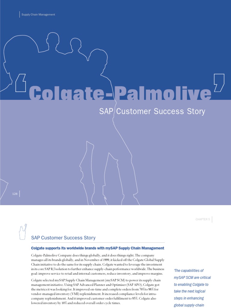 Colgate | PDF | Supply Chain | Sap Se