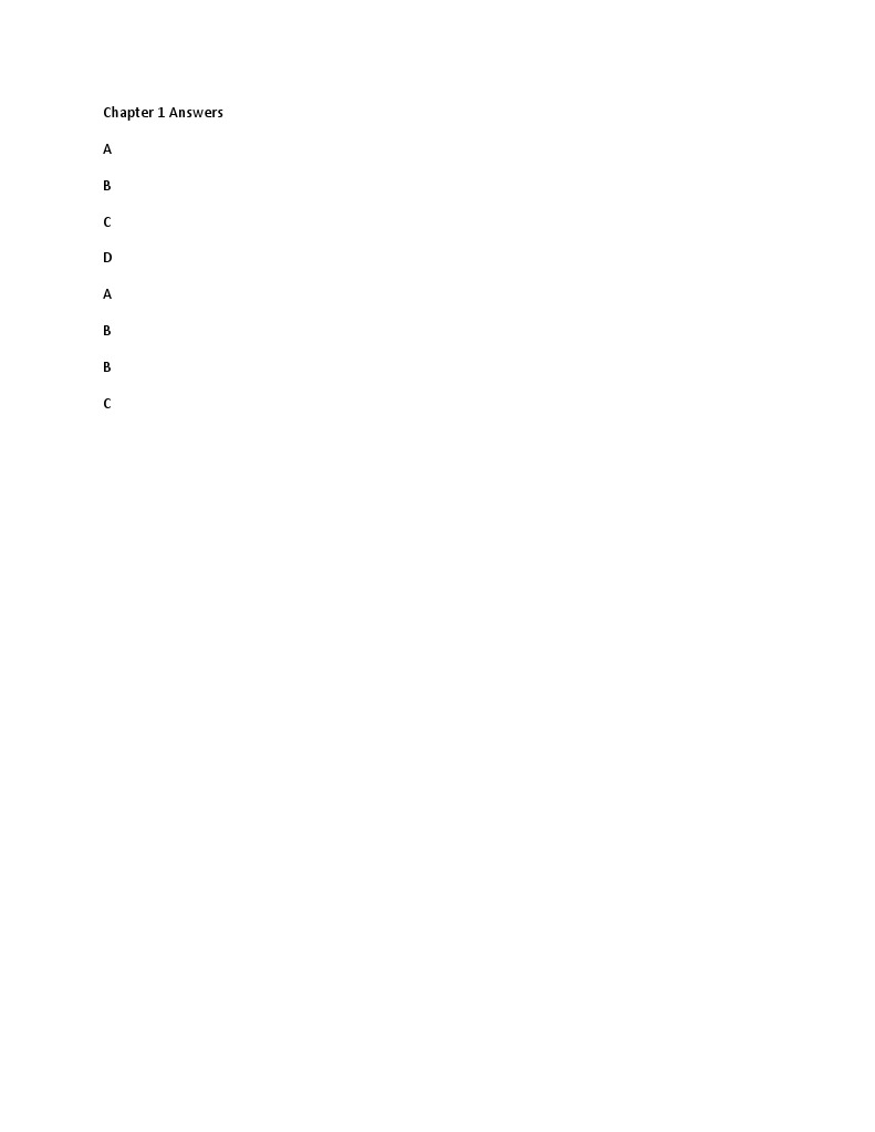 Chapter 1 Answers Philosophy | PDF
