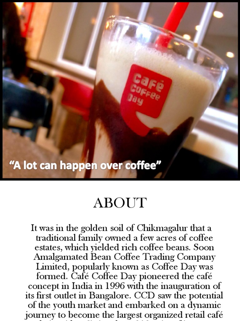 Cafe Coffee Day | PDF | Coffeehouse | Coffee
