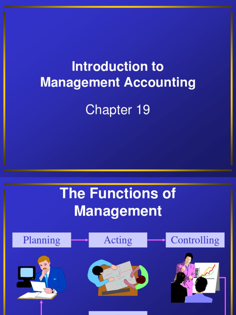 Management Accounting Overview | PDF