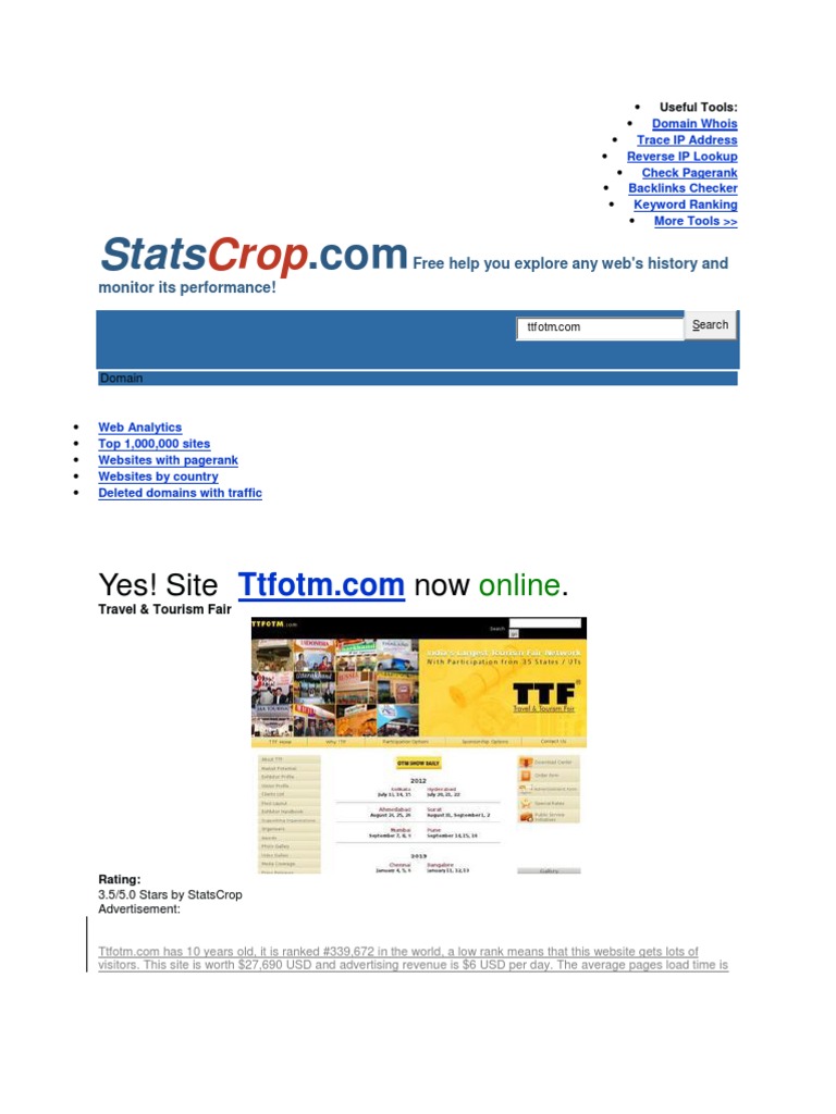 Useful Tools | PDF | Search Engine Optimization | Hypertext Transfer Protocol