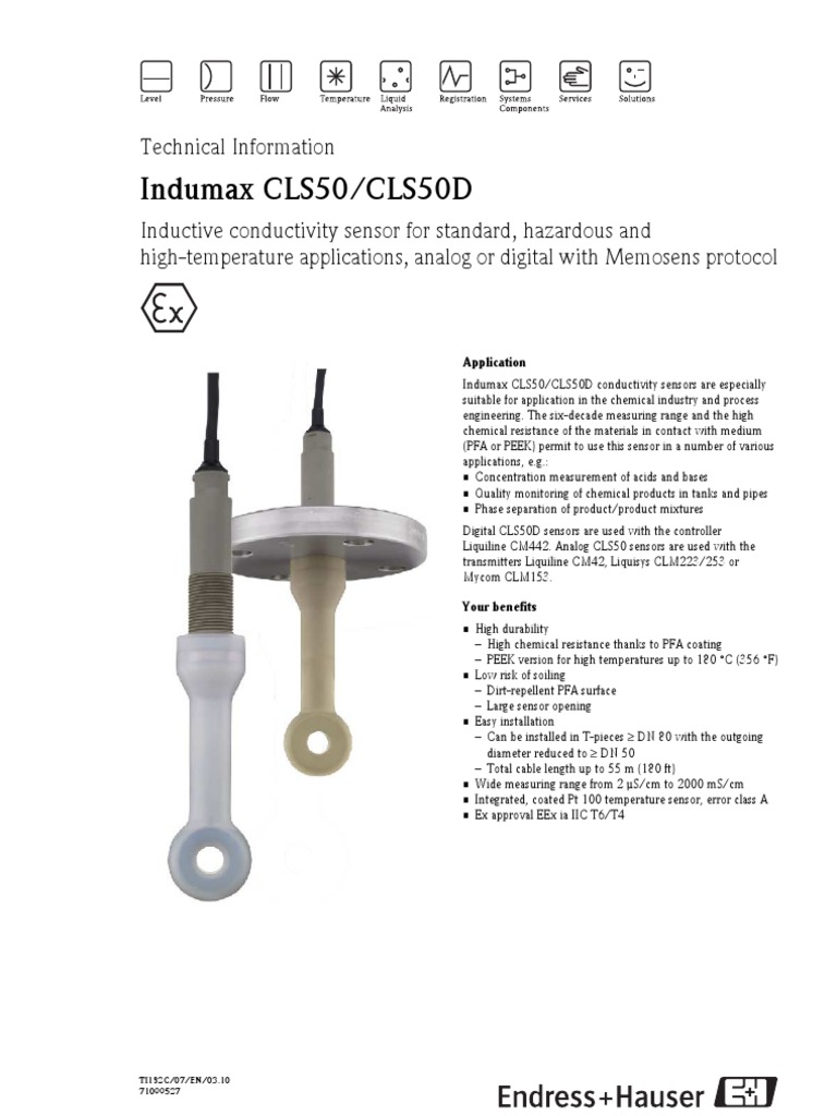 CLS50 | PDF | Electrical Resistivity And Conductivity | Pipe (Fluid ...