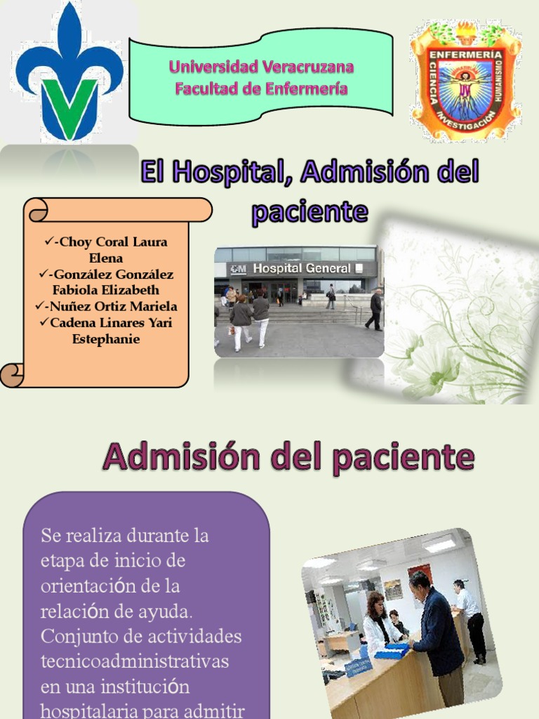El Hospital, Admisión Del Paciente | PDF