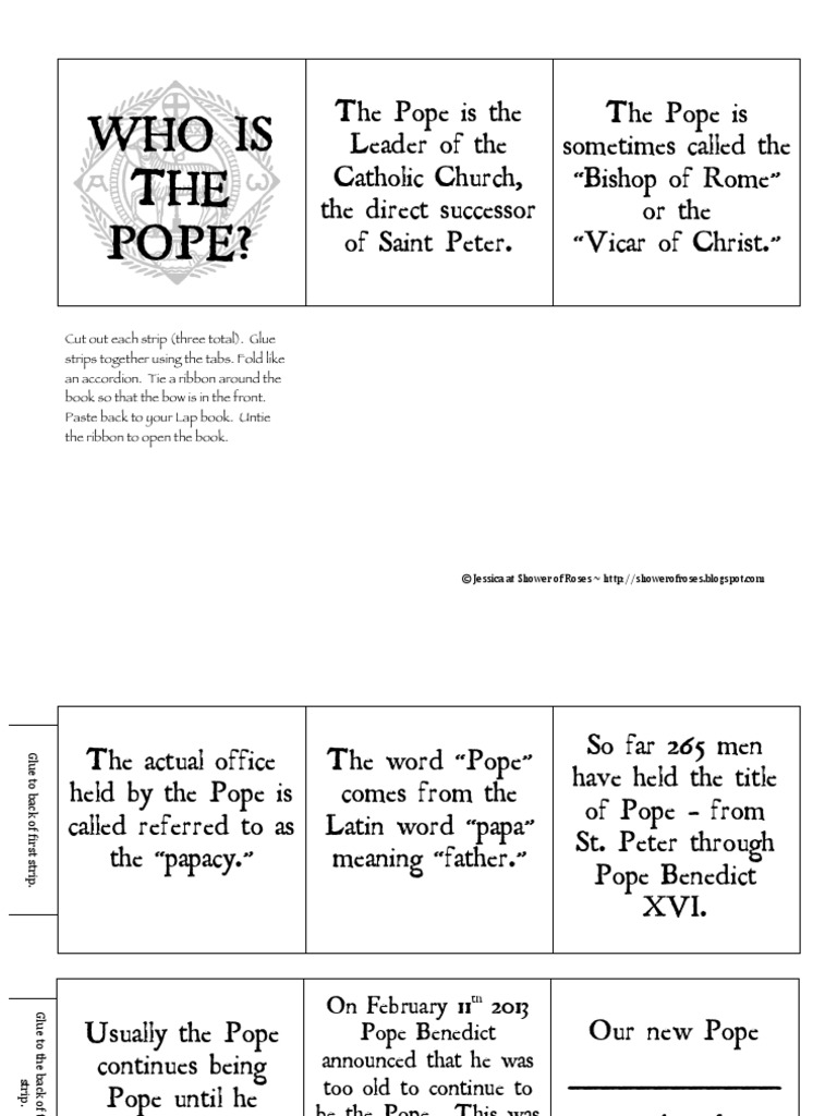 Who Is The Pope | PDF