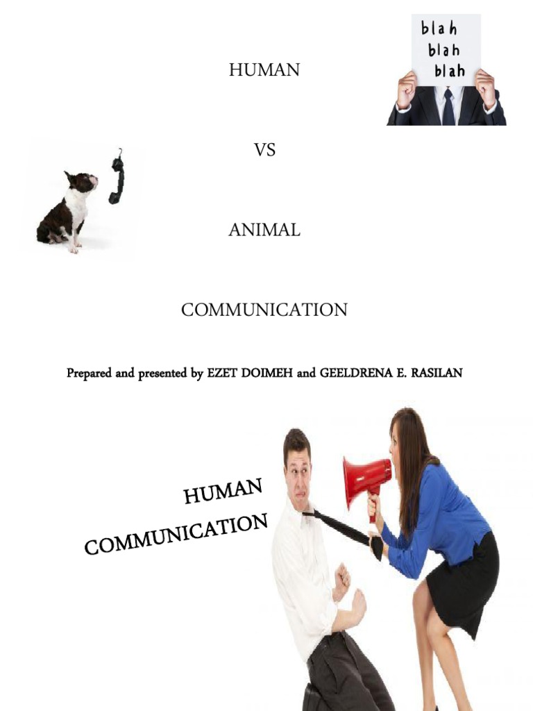 Linguistic: Human vs Animal | Body Language | Communication