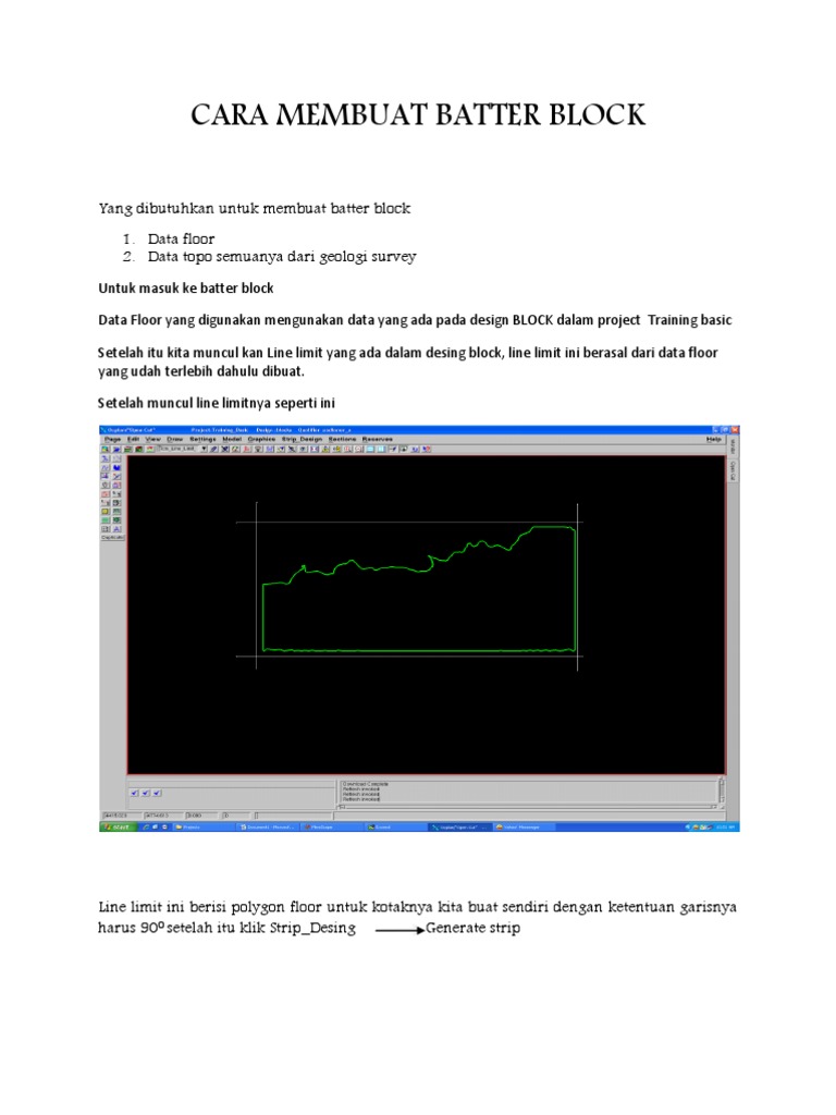 Cara Membuat Batter Block | PDF