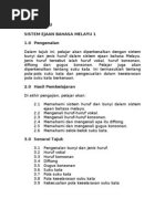 Simbol Fonetik Dalam Bahasa Melayu | PDF