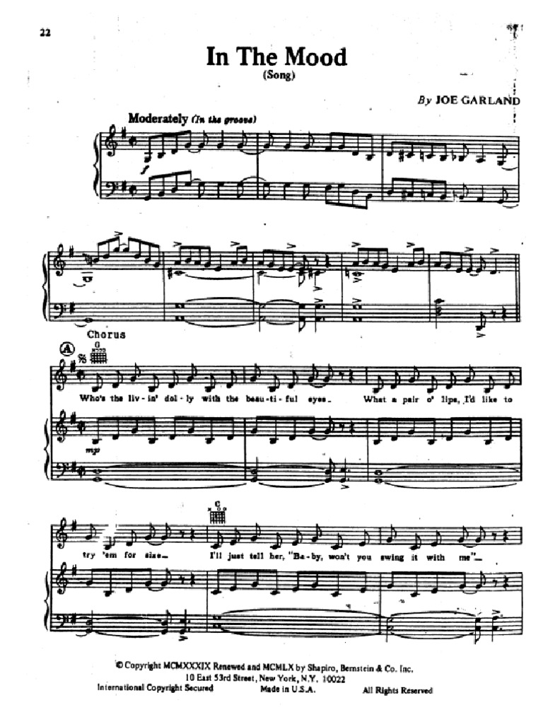 Glenn Miller in The Mood | PDF