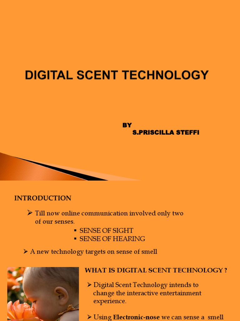 Digital Smell Technology | PDF | Odor | Olfaction