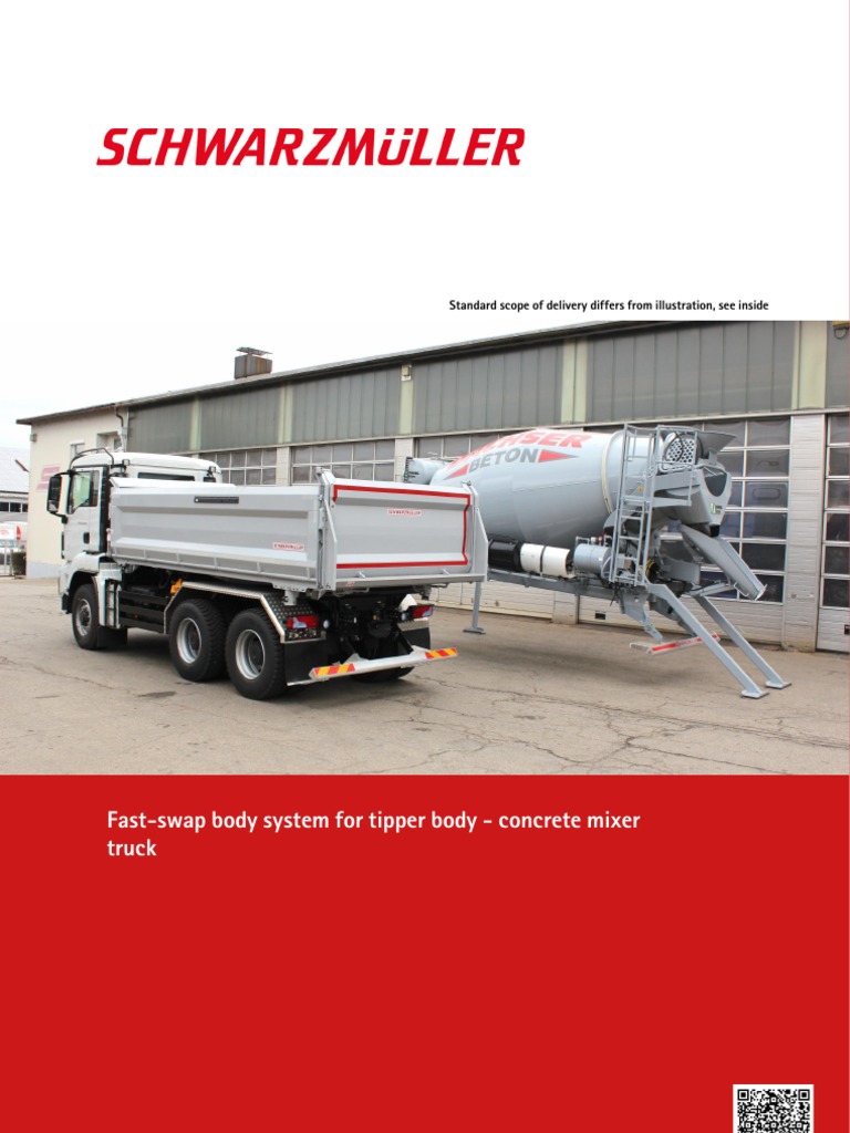 Fast-Swap Tipper Body System Overview | PDF | Truck | Concrete