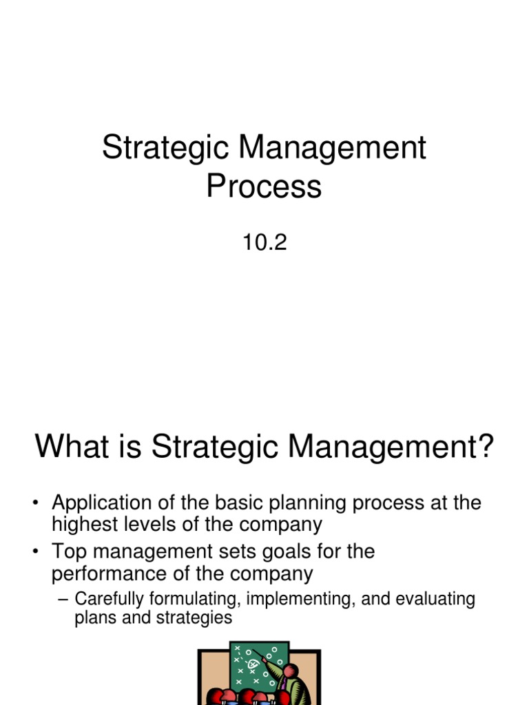 Strategic Management Process Overview | PDF