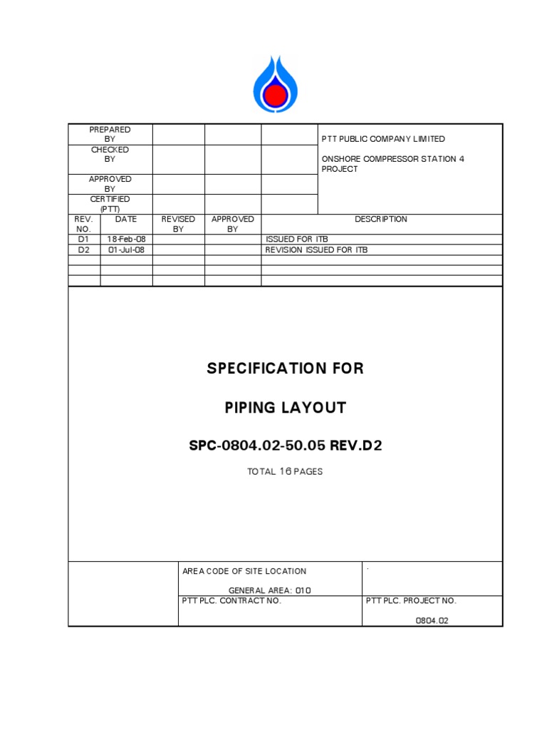 Piping Layout | PDF | Valve | Pipe (Fluid Conveyance)