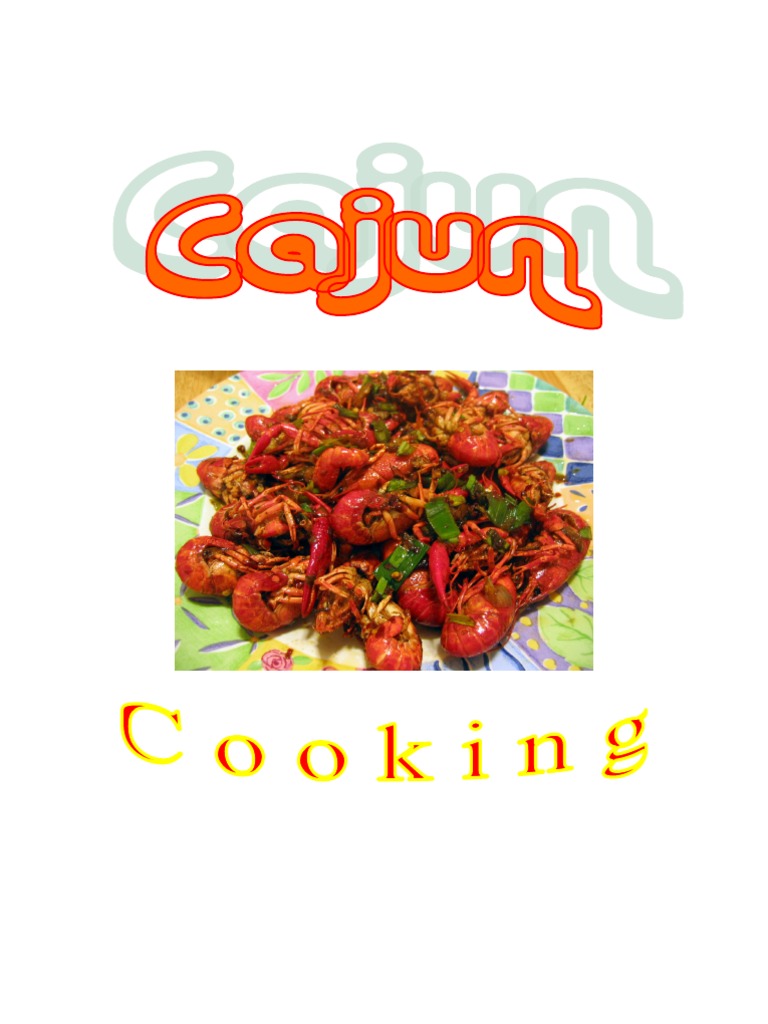 CajunCooking | PDF