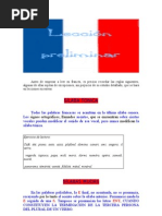 Temario Francés Nivel A1 | PDF