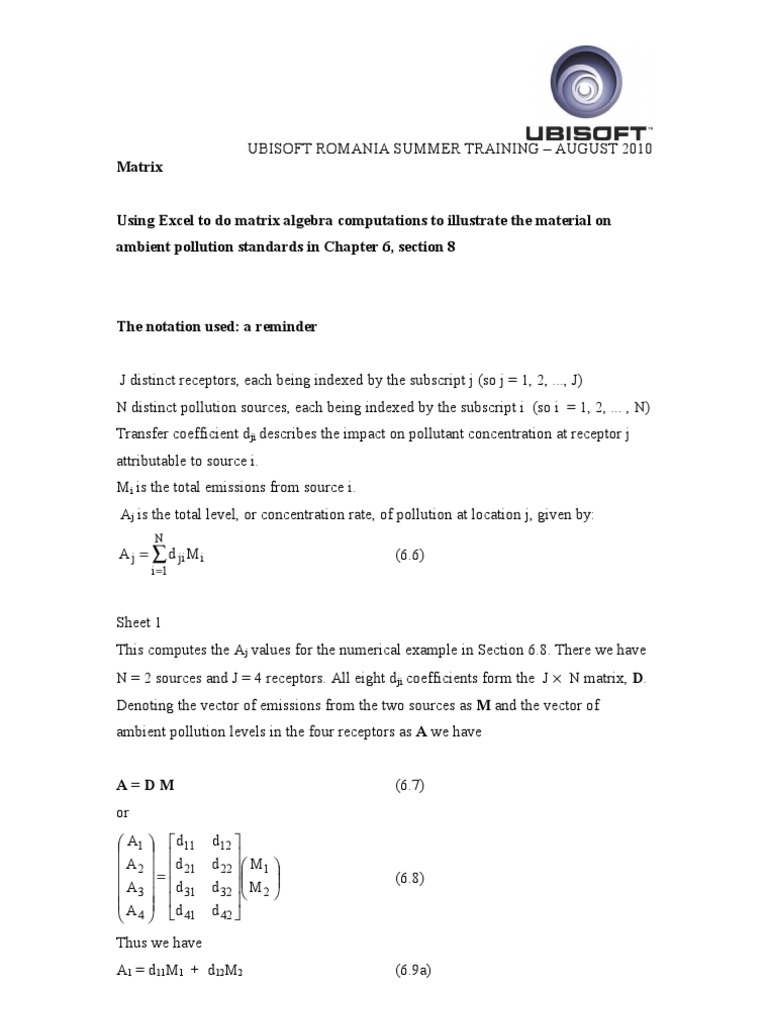 Matrix: N 1 I I Ji J | PDF | Matrix (Mathematics) | Array Data Structure