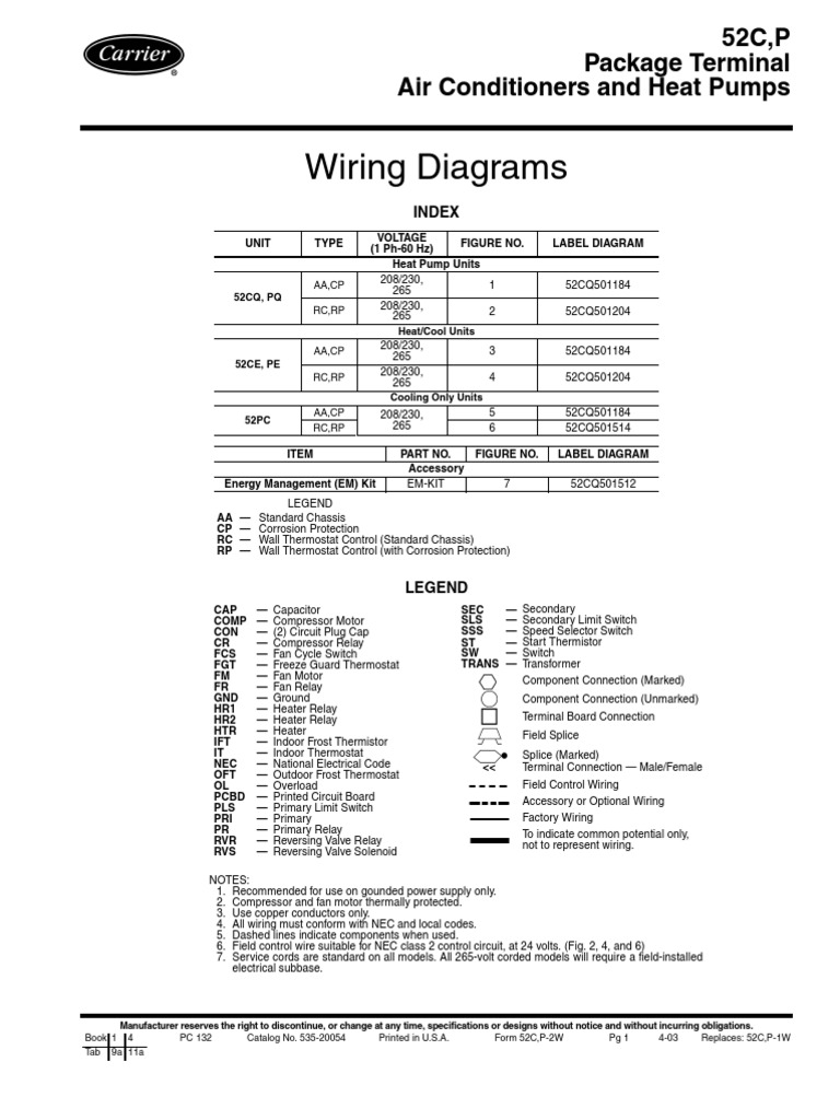 52CP Wiring Diagrams 52cp-2w | PDF