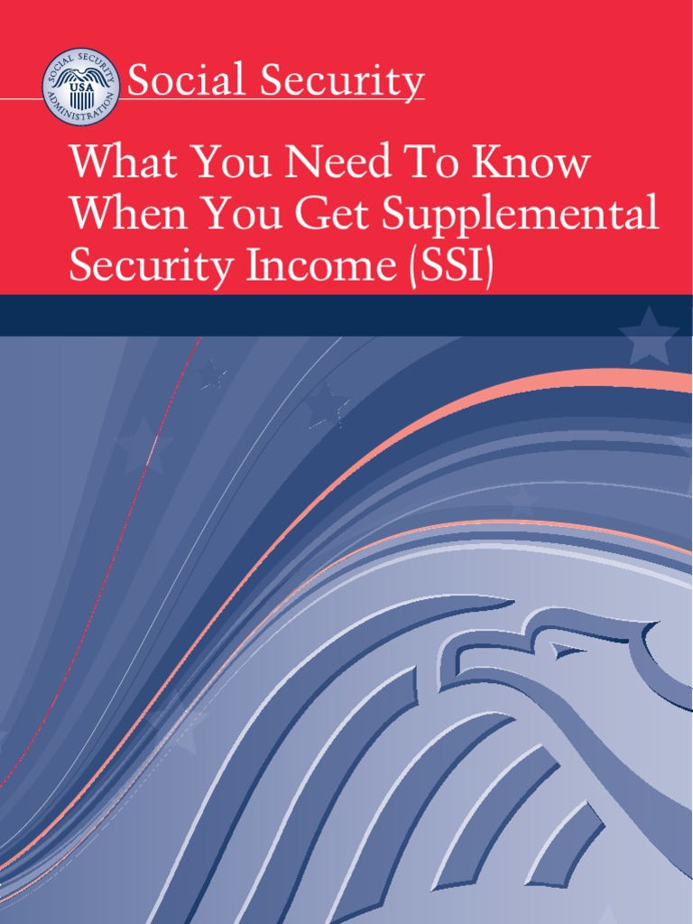 What You Need To Know When You Get Supplemental Security Income (SSI ...