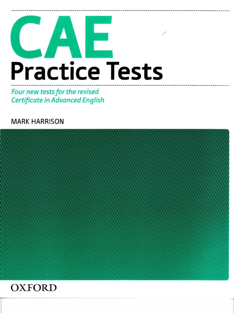Oxford CAE Tests Newed
