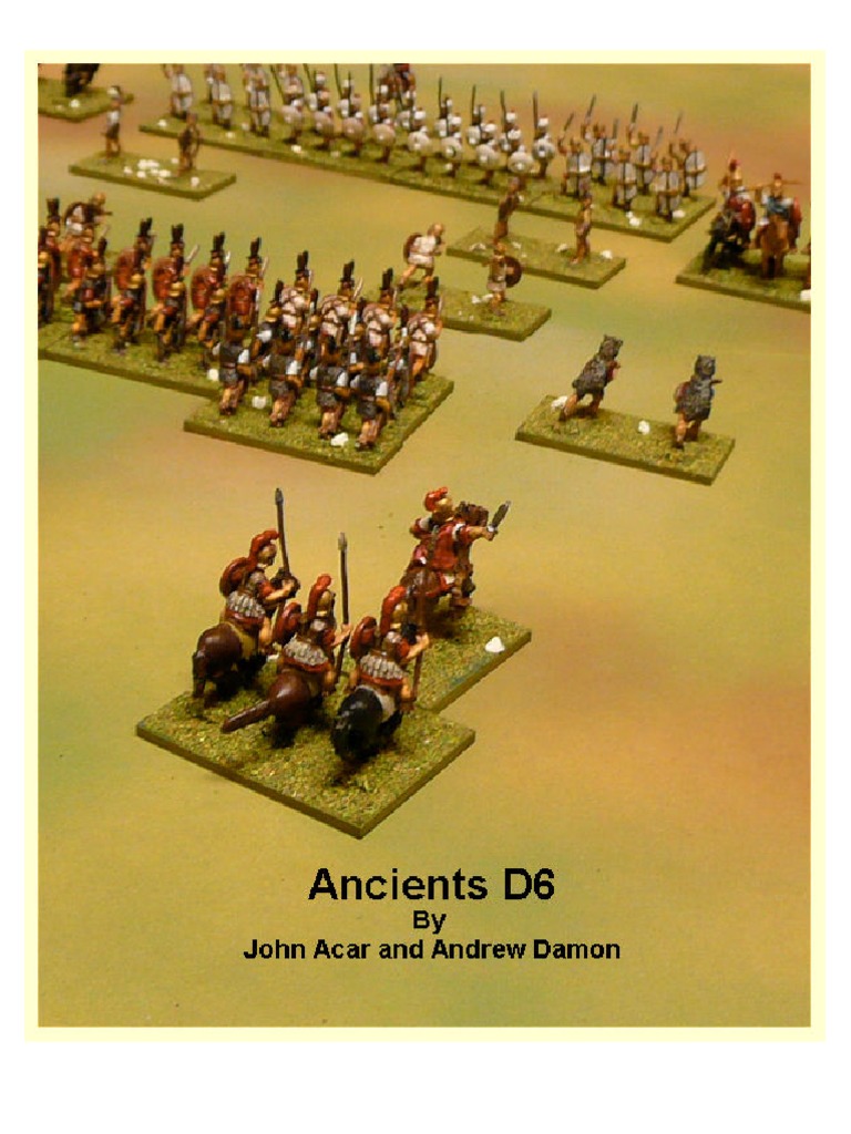 Ancients D6 Rulebook | Infantry | Dice
