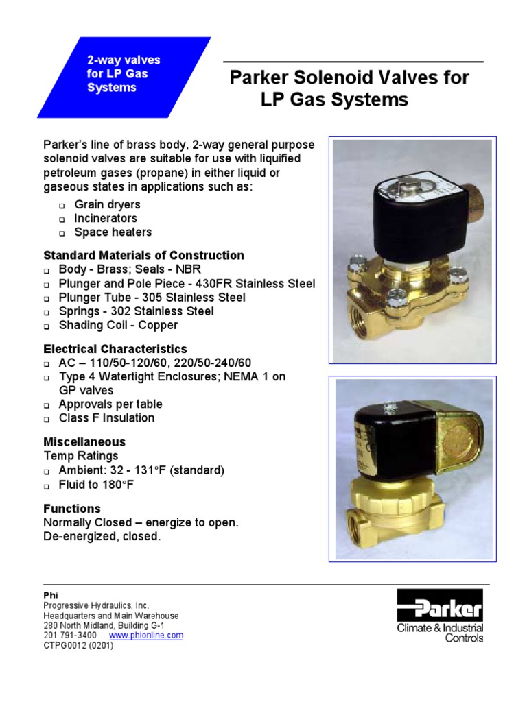 F LP - Gas - Valves | PDF