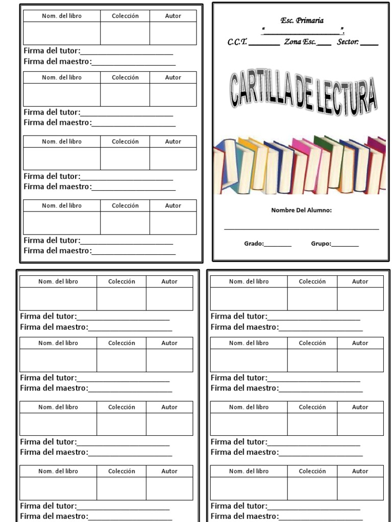 Cartilla de Lectura | PDF