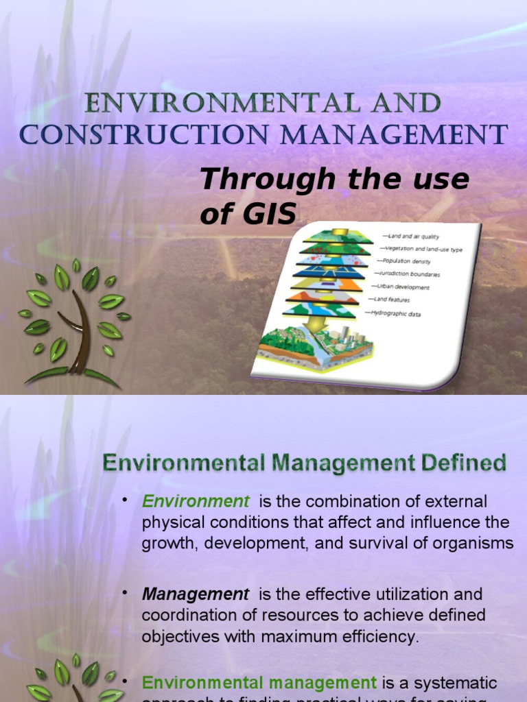 GIS in Environmental Management | PDF | Landslide | Geographic ...