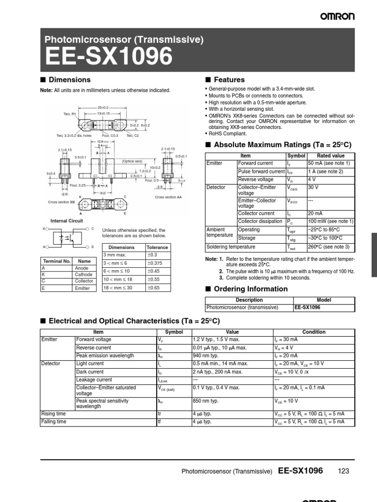 OMRON Home Sensor | PDF | Electrical Engineering | Electromagnetism