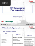 API Spec 7-1 Drill Stem Manufacturing | PDF