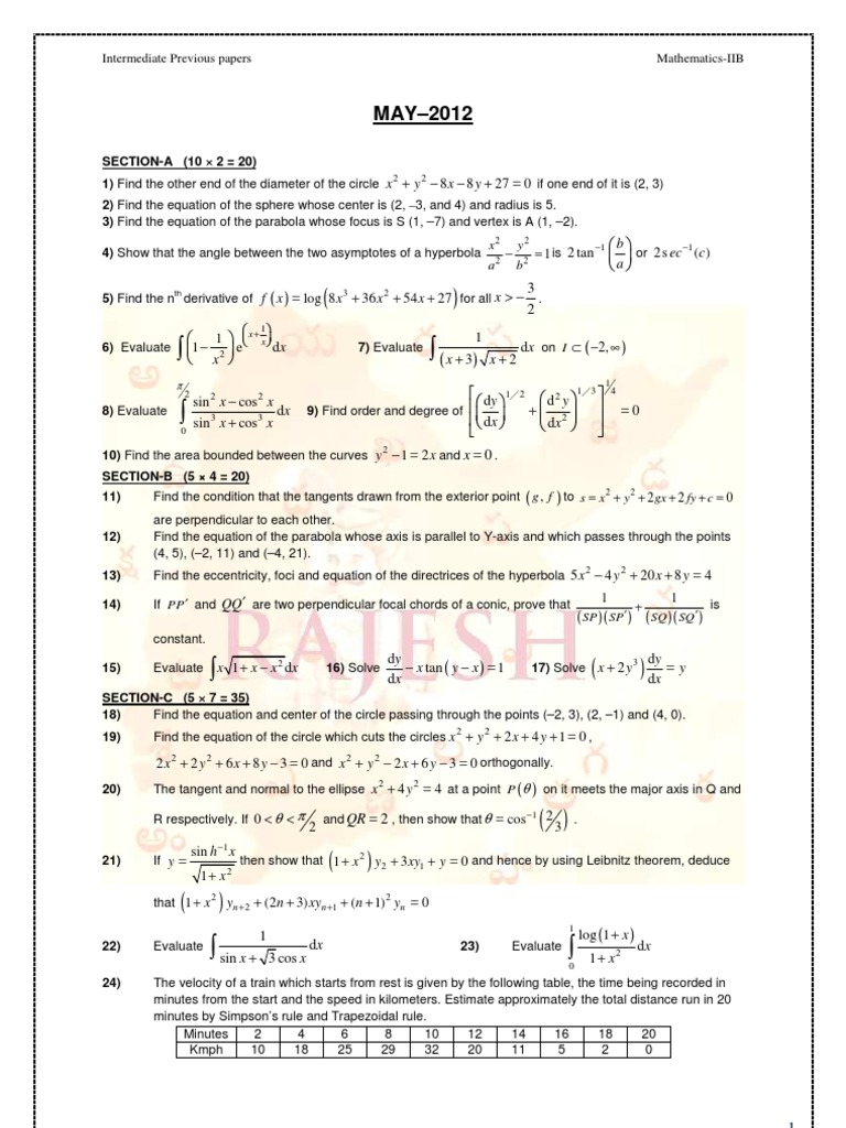 maths-2b-previous-question-papers-intermediate-education-andhra