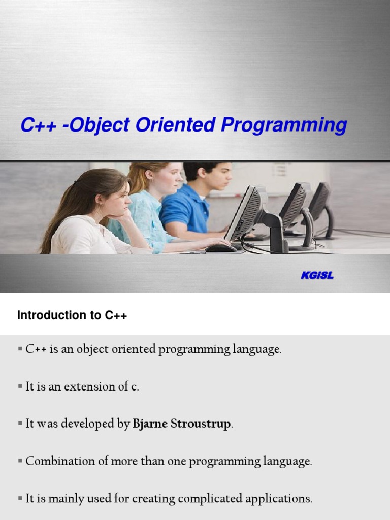C++ Workshop | PDF | Object (Computer Science) | Object Oriented ...